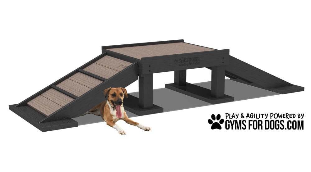 Dog Park Equipment | Bridge Climb (S/M) – 28 Incline Playful